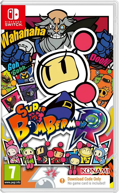 Super Bomberman R Code In A Box Nintendo Switch Yellowboxcollectables