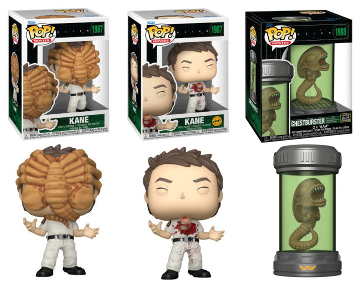 Pop! Movies Complete Set 3 w/CHASE Alien – yellowboxcollectables