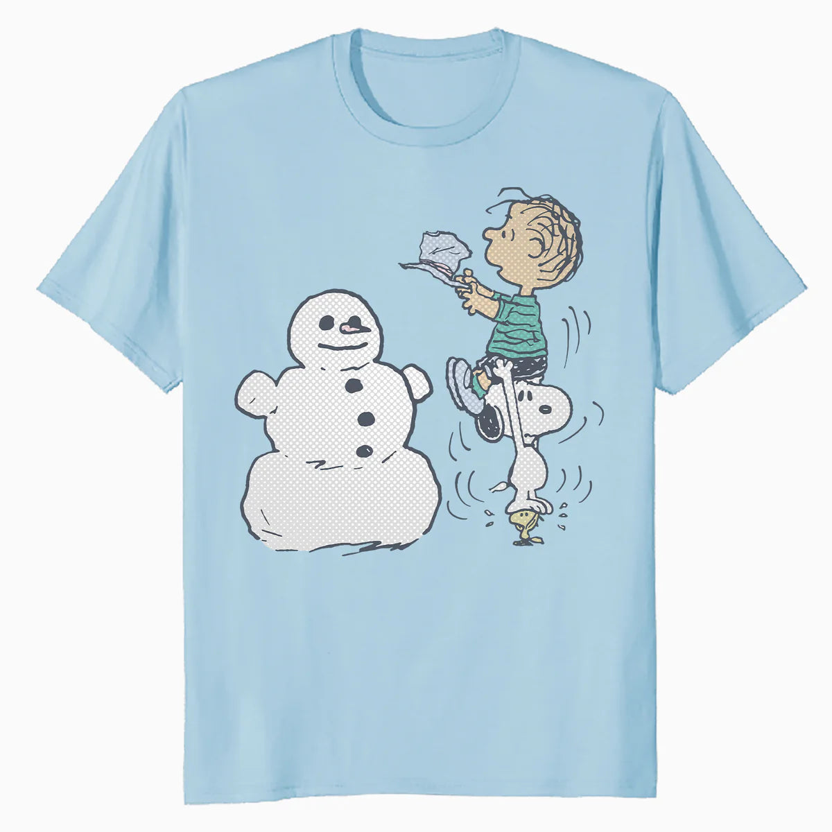 Peanuts Xmas Snoopy Woodstock Linus Snowman Vintage 80s 90s Official M ...