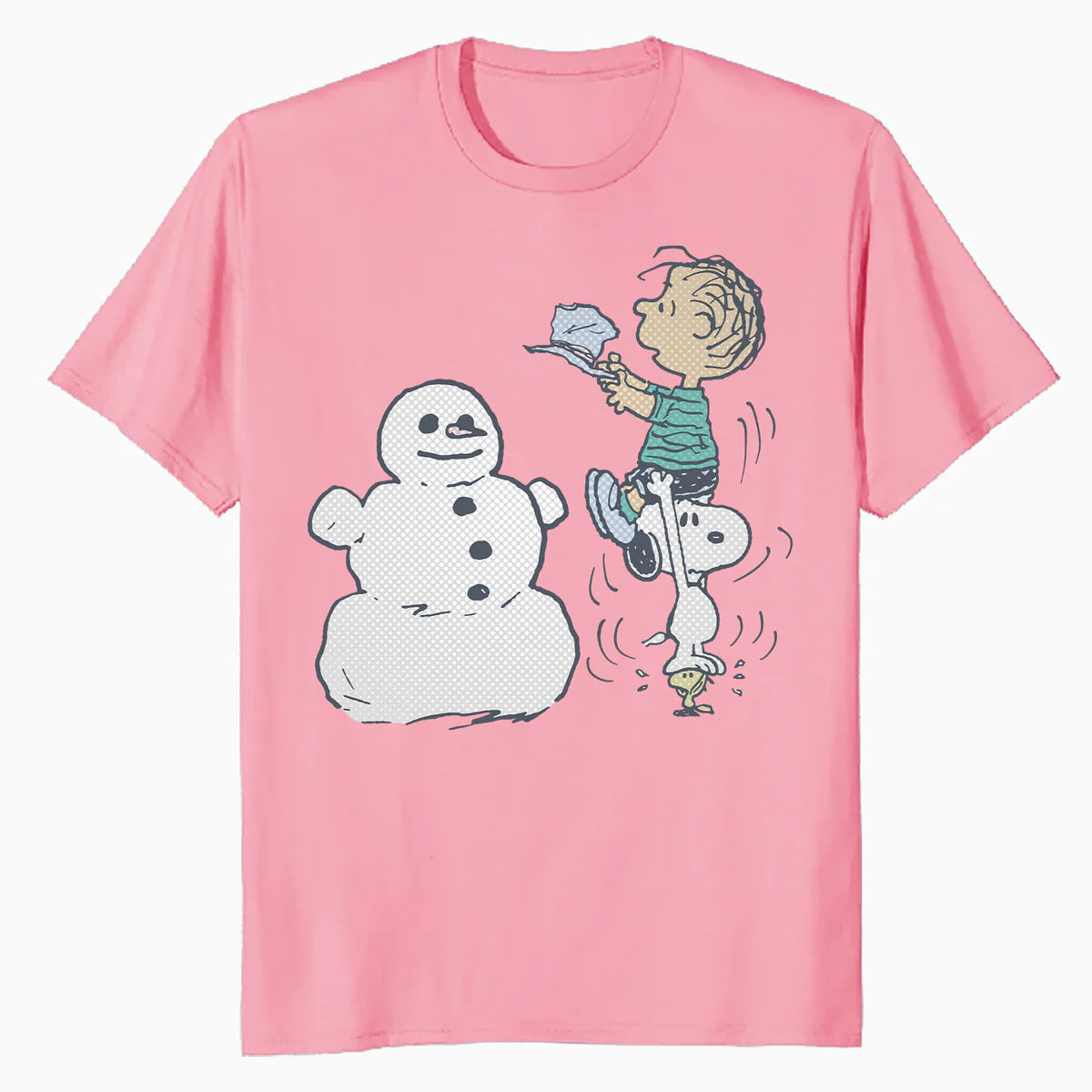 Peanuts Xmas Snoopy Woodstock Linus Snowman Vintage 80s 90s Official M ...