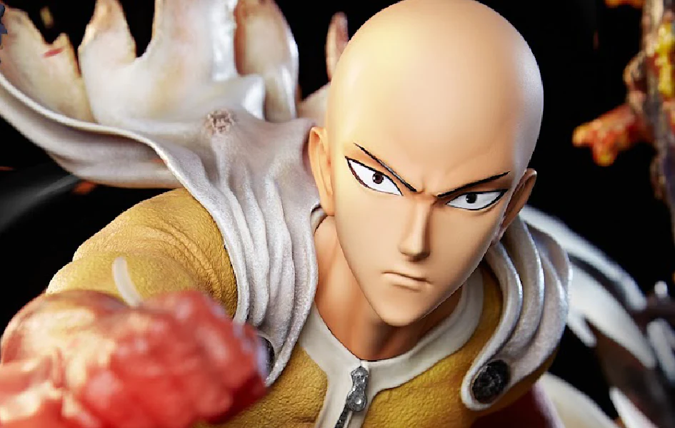 ONE PUNCH MAN SAITAMA 1/4 SCALE STATUE – yellowboxcollectables