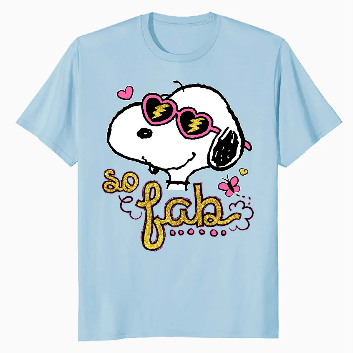 Peanuts Snoopy So Fab Heart Shades Vintage Classic Comic Official Men ...