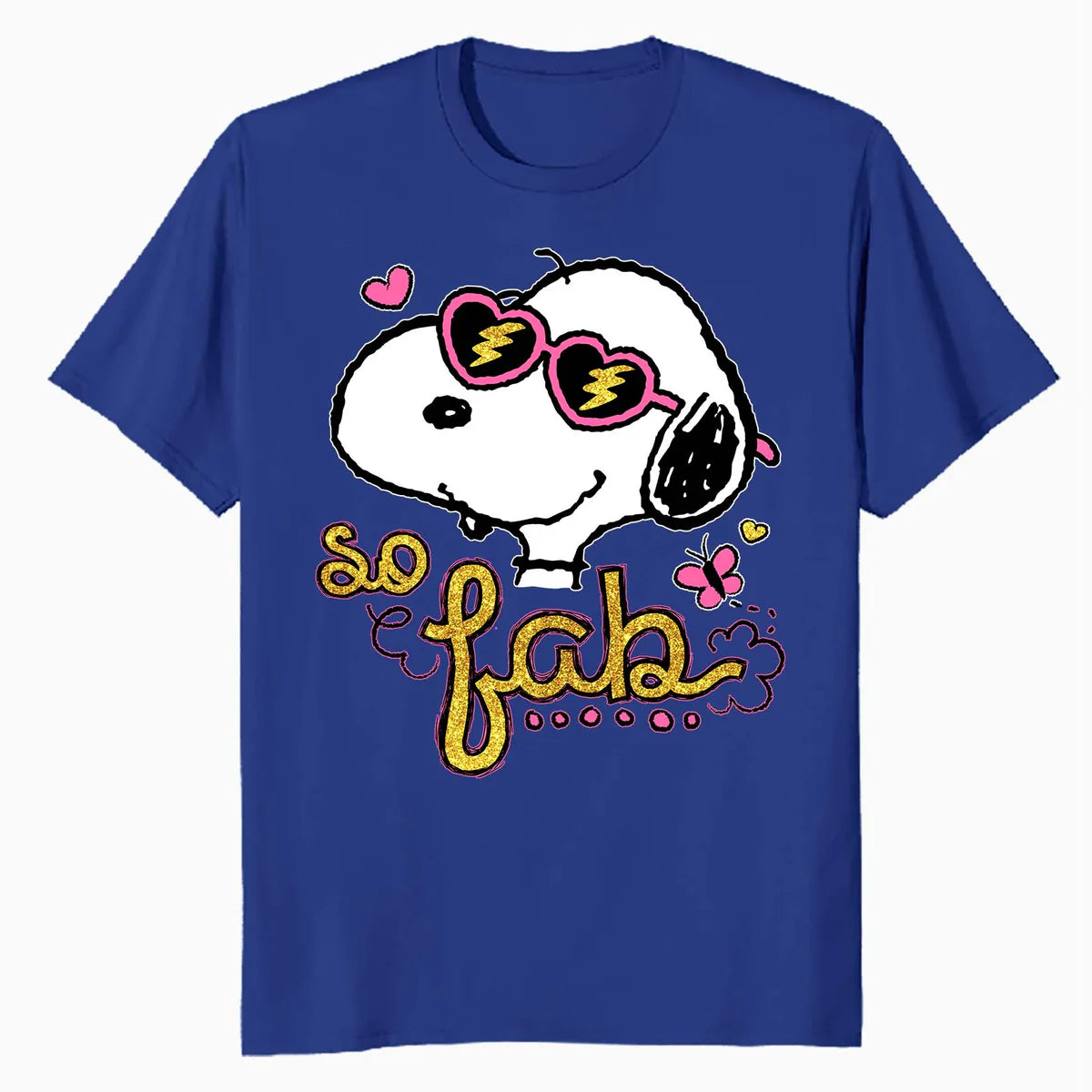 Peanuts Snoopy So Fab Heart Shades Vintage Classic Comic Official Men ...