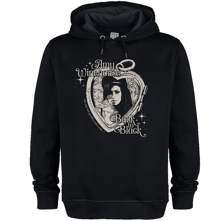 Amy Winehouse Heart Frame Hoodie – yellowboxcollectables