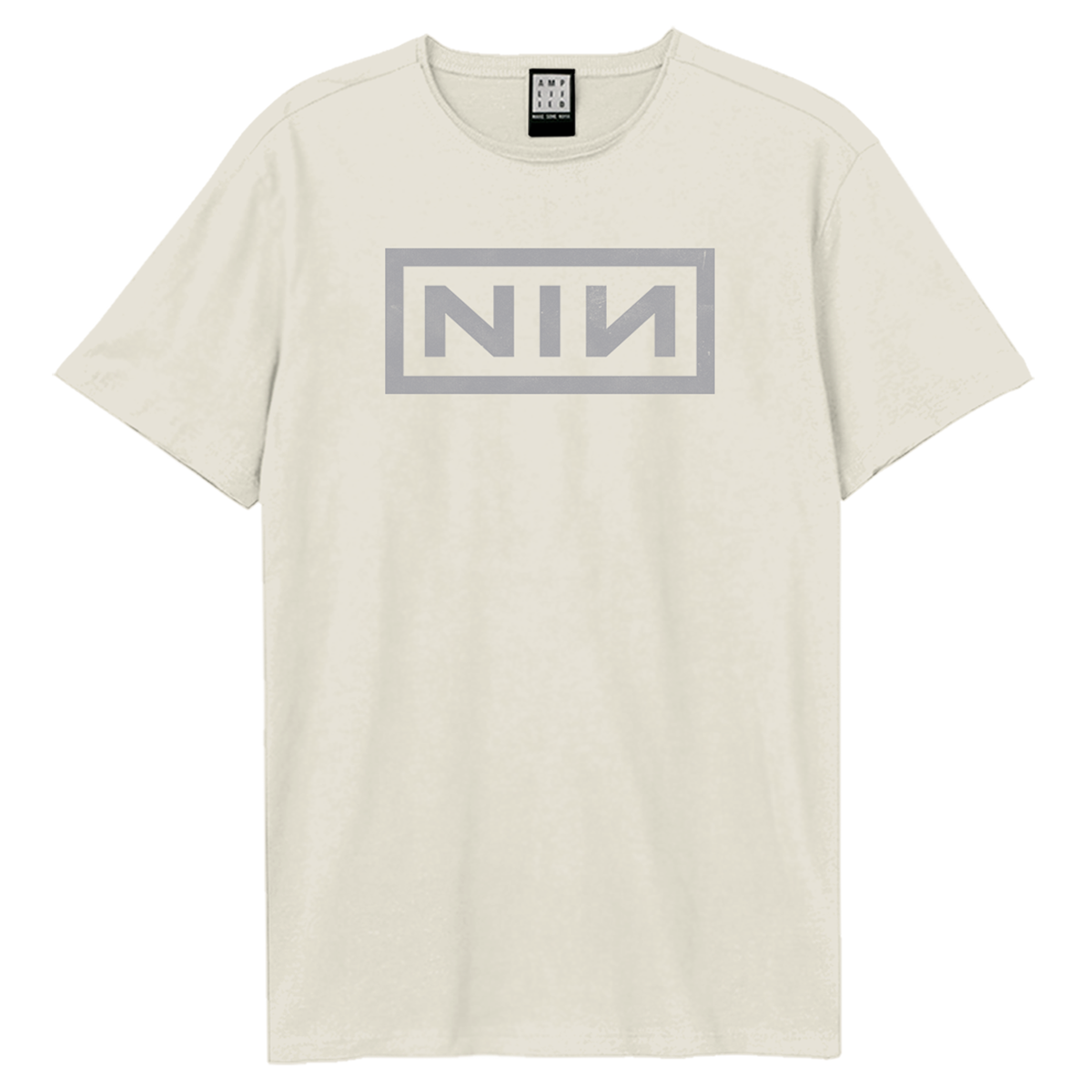NIN White Logo T-Shirt – yellowboxcollectables