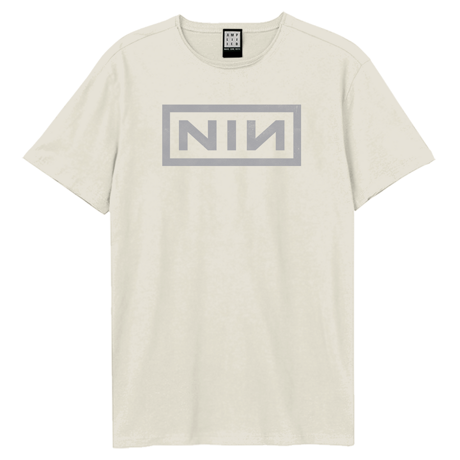 NIN White Logo T-Shirt – yellowboxcollectables
