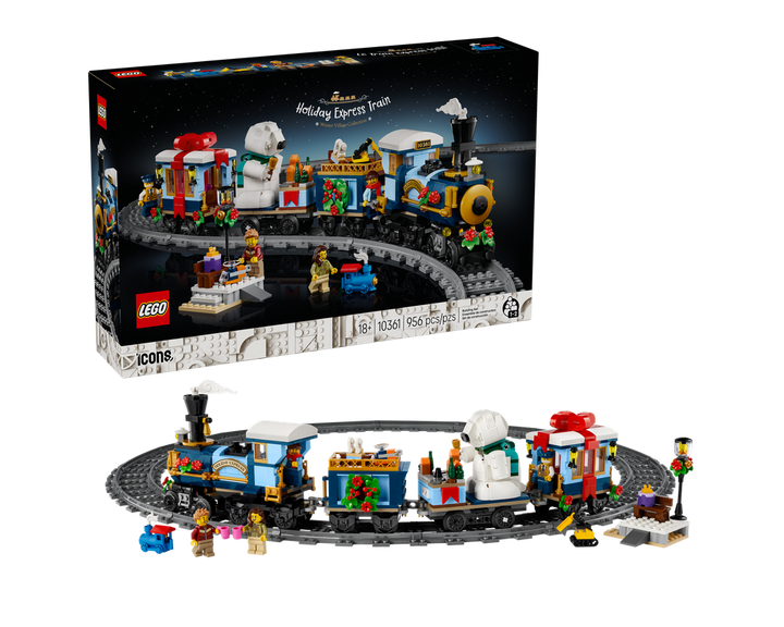 LEGO Icons Holiday Express Train – yellowboxcollectables