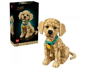 LEGO Icons Golden Retriever Puppy – yellowboxcollectables