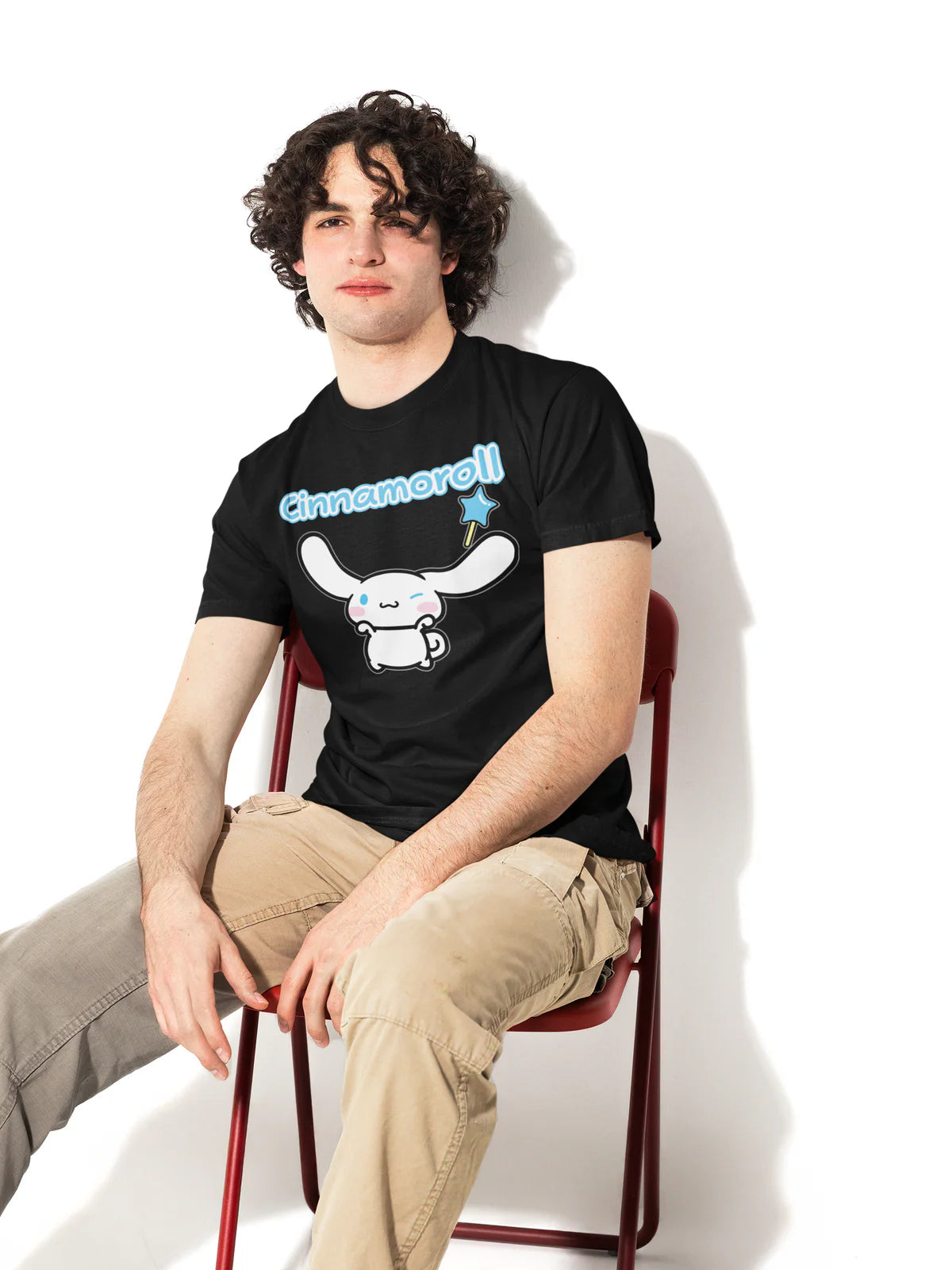 Hello Kitty Cinnamoroll Pose Men's T-Shirt – yellowboxcollectables