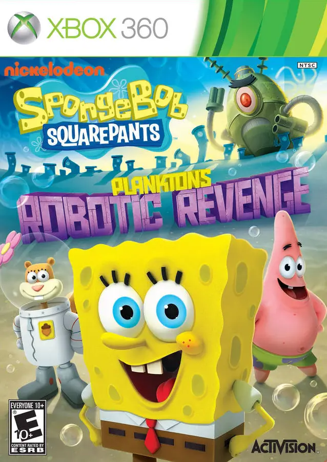 SpongeBob SquarePants: Plankton's Robotic Revenge XBOX 360 ...